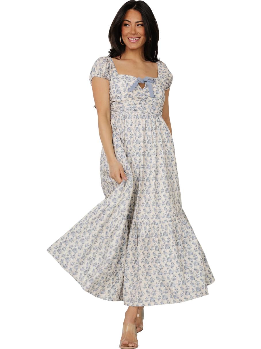 IN LOOM In Loom Haven Bow Maxi Dress